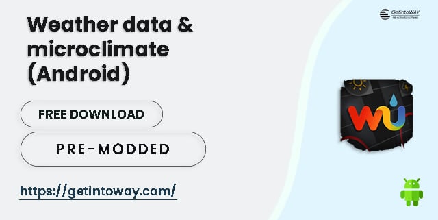 Weather Data & Microclimate 6.14.1 [Premium] [Mod Extra] (Android)